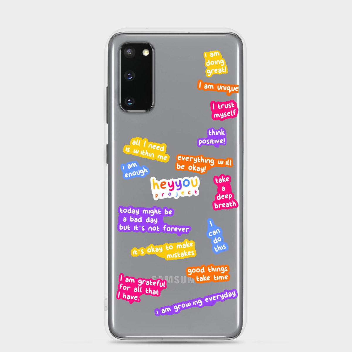 Positive Affirmations Android Case – HeyYou Project